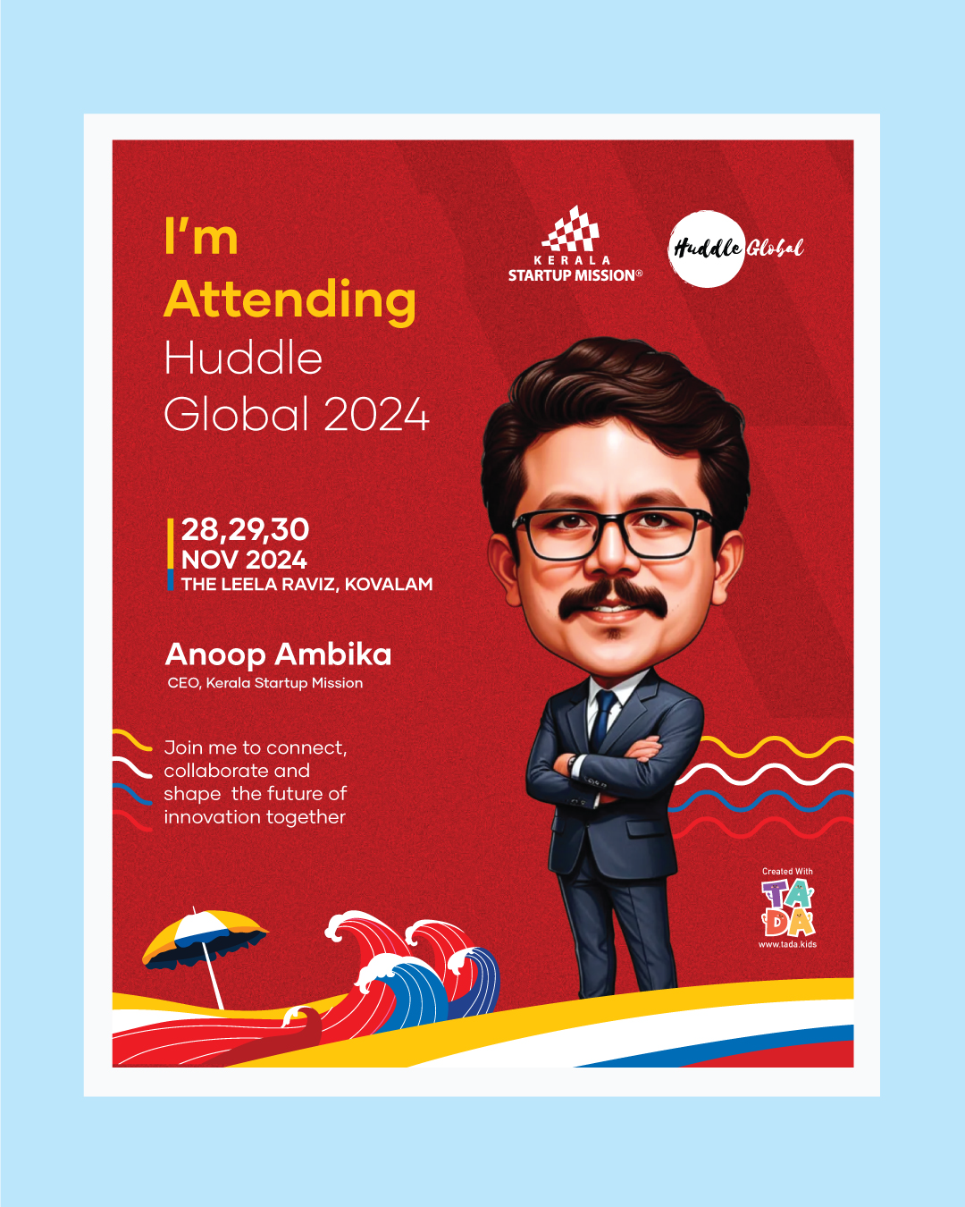 Create Your Personalised Huddle Global Poster